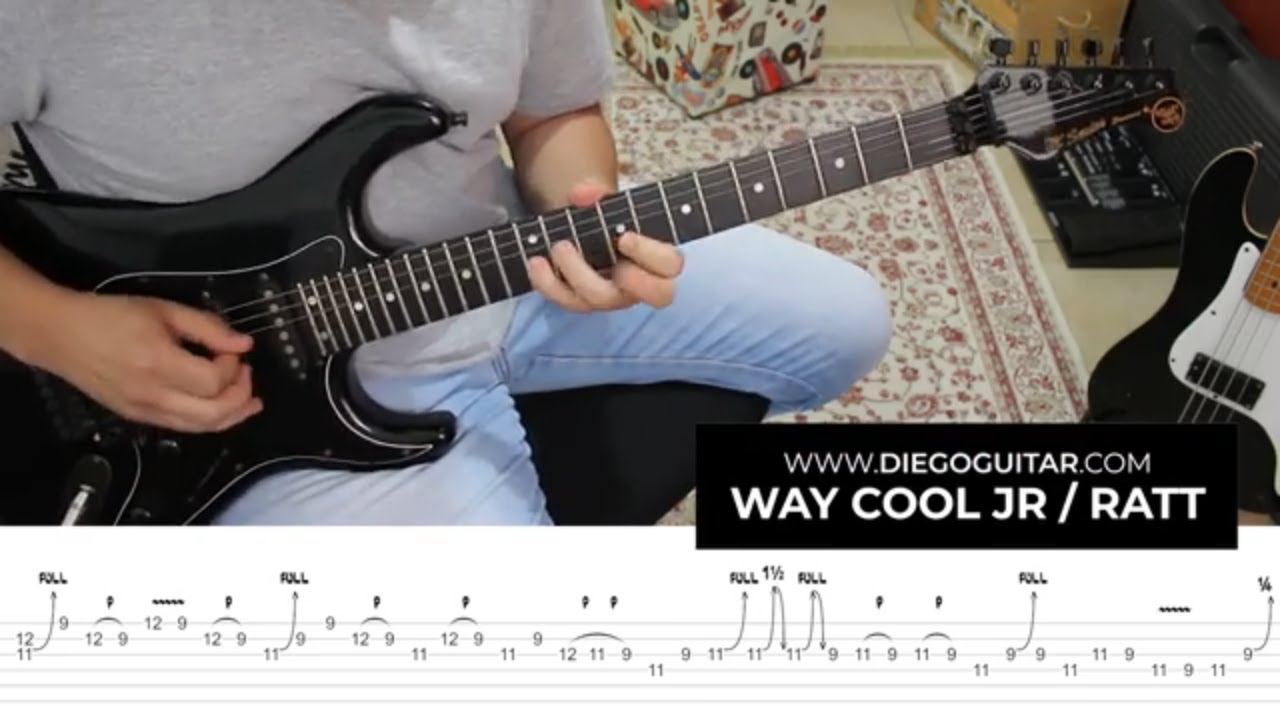 Way Cool Jr Solo Tab | Zoom Guitar Lessons